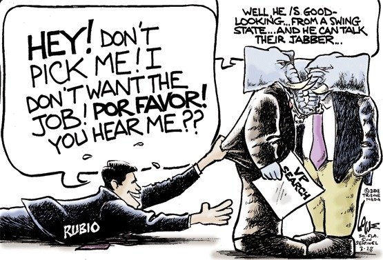 cartoon marco rubio vp gop | Sky Dancing